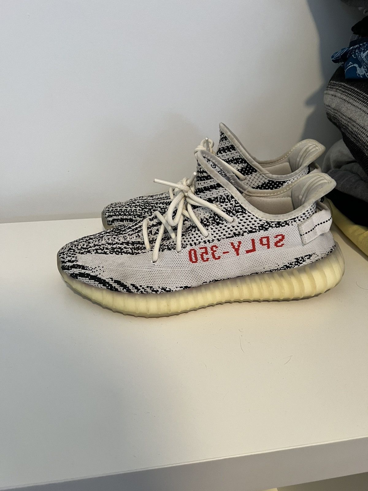 Adidas × Kanye West Yeezy Zebra 350 | Grailed