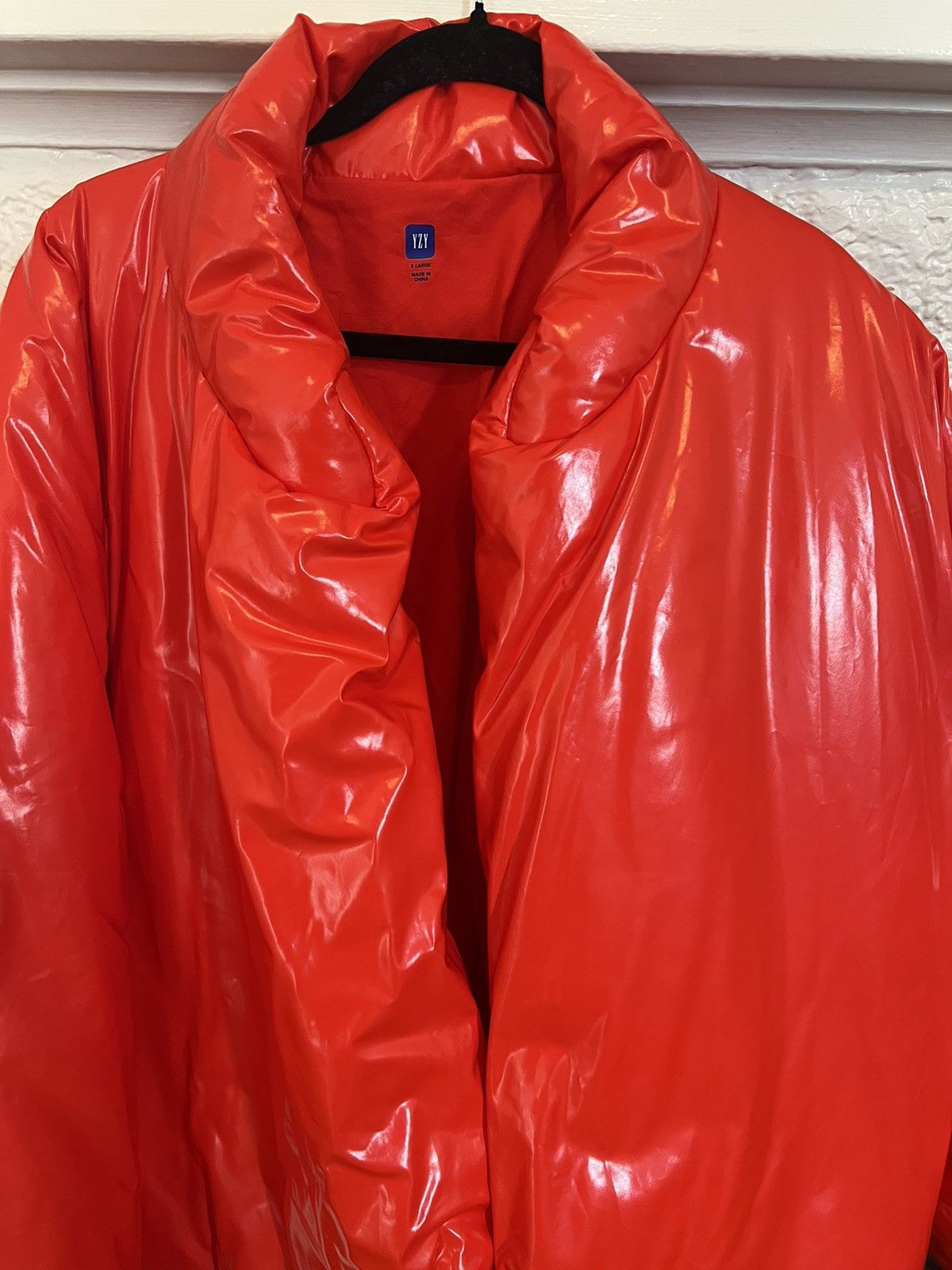 Gap Yeezy Gap Round Jacket in Red | Grailed