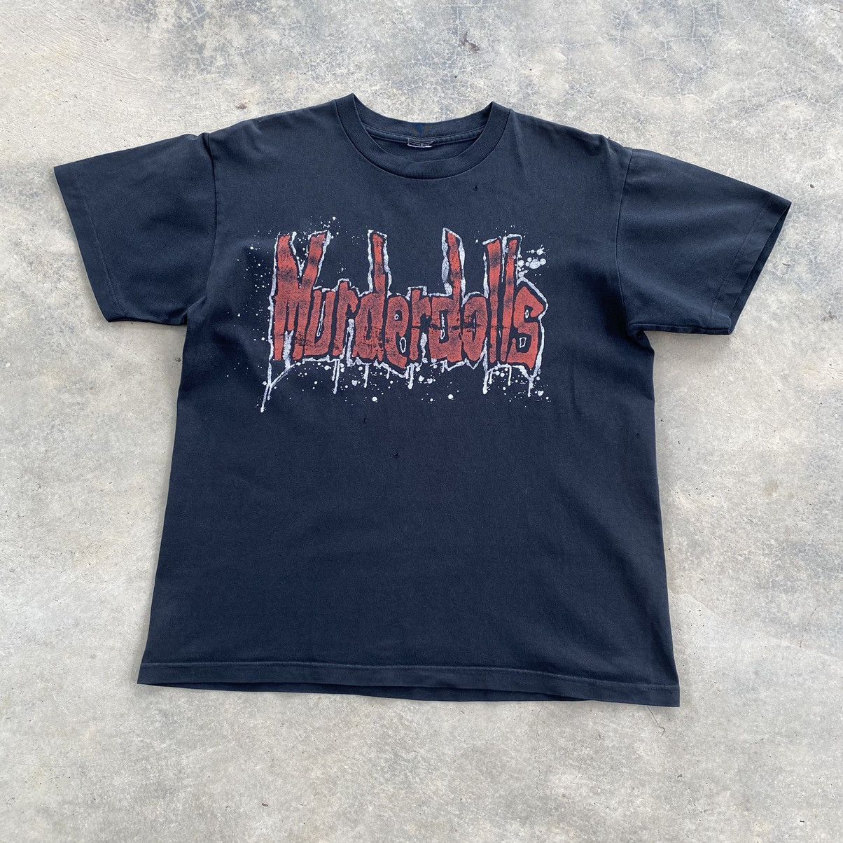 Band Tees × Vintage Vintage Bootleg Murderdolls Metal Band Distressed ...