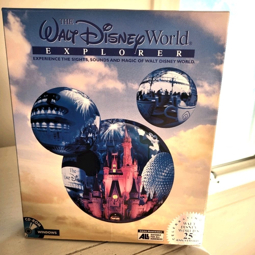 Disney Walt Disney World Explorer CD-ROM | Grailed