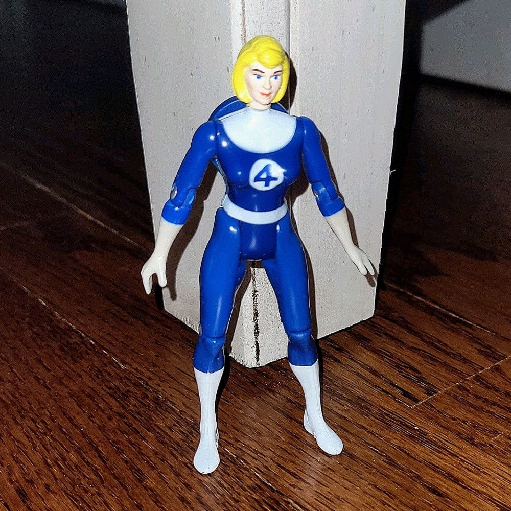 Marvel Comics × Vintage Marvel Fantastic Four Invisible Woman Action ...