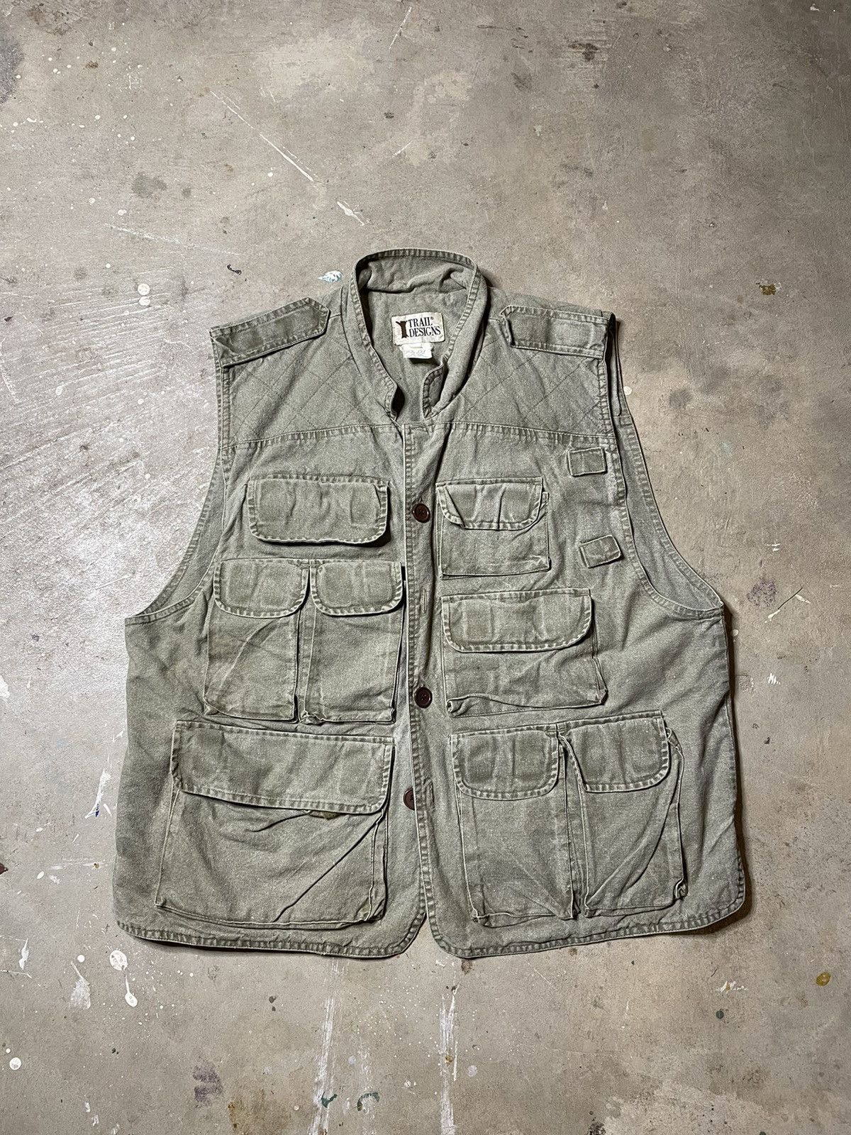 Vintage 90s Trail Designs Tactical Vest | Grailed