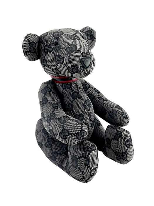Gucci Gucci Canvas Monogram Teddy Bear | Grailed