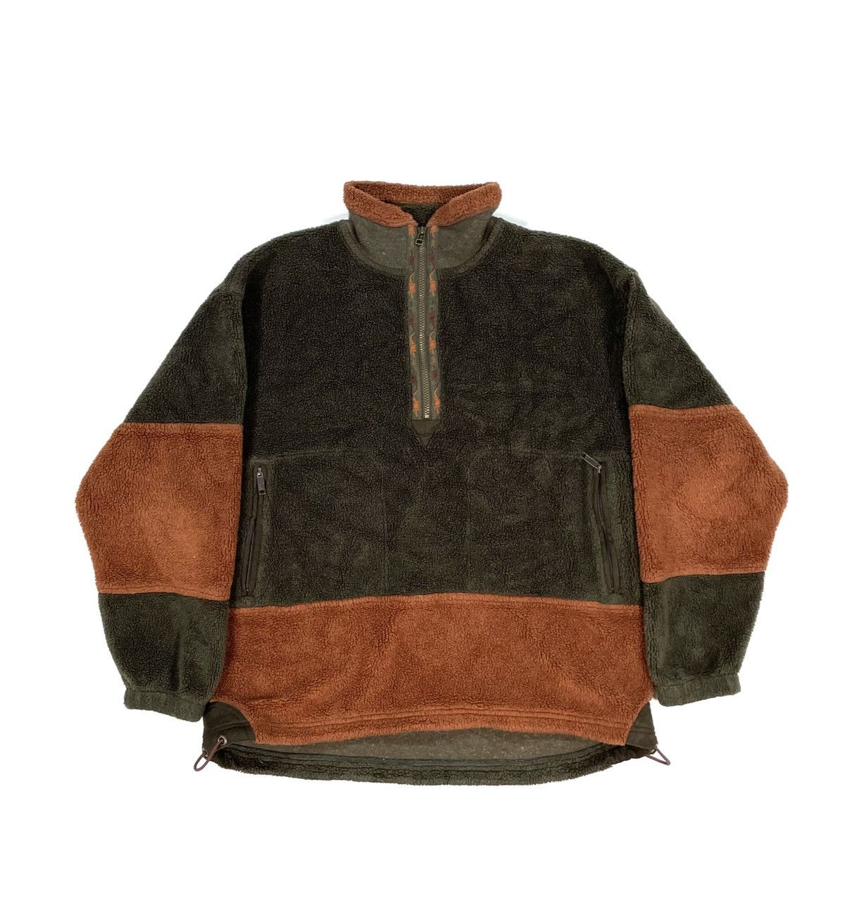 Vintage Indigenous Tsunami collection fleece jacket | Grailed