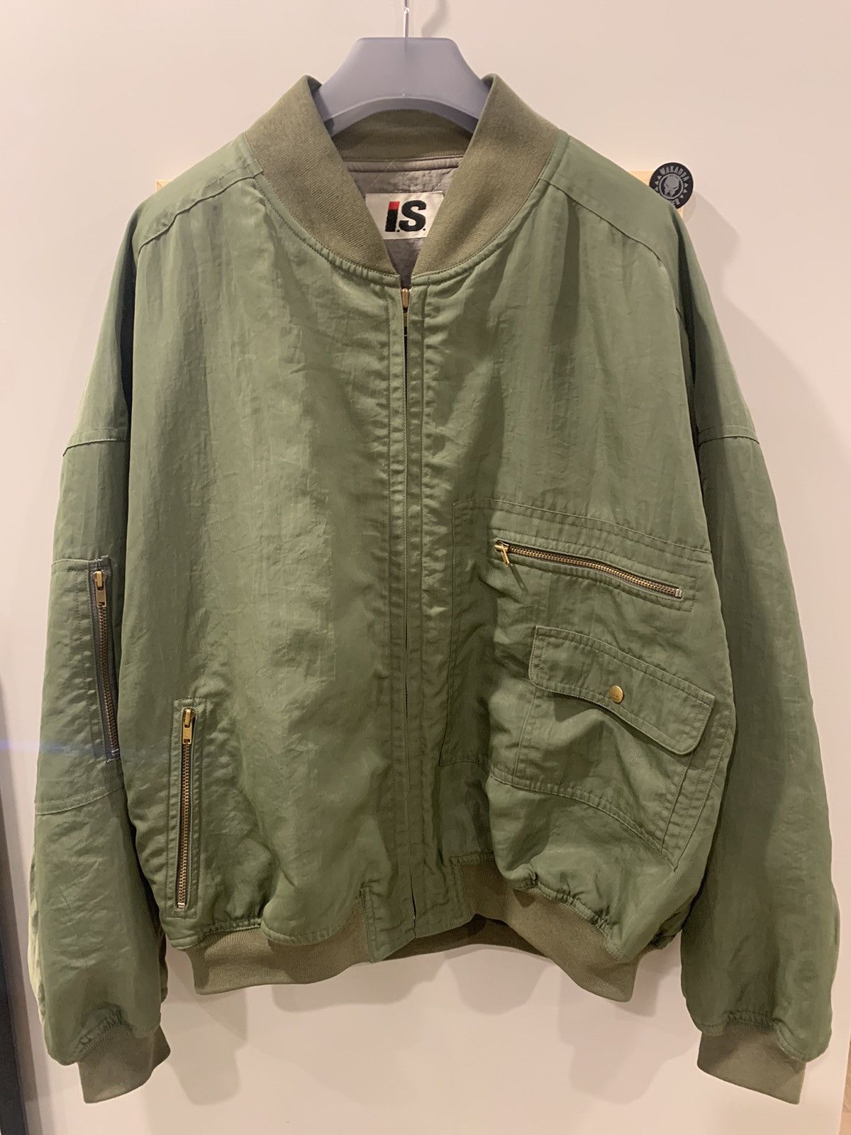Issey Miyake 80s Issey Miyake sports bomber | Grailed