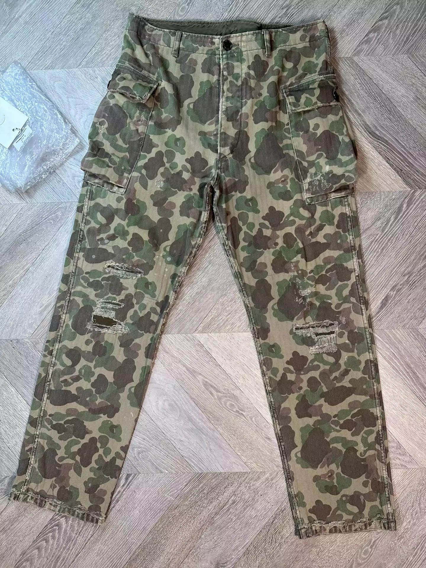 Visvim VISVIM 19SS Contrary Dept Veterans Pants Crash | Grailed