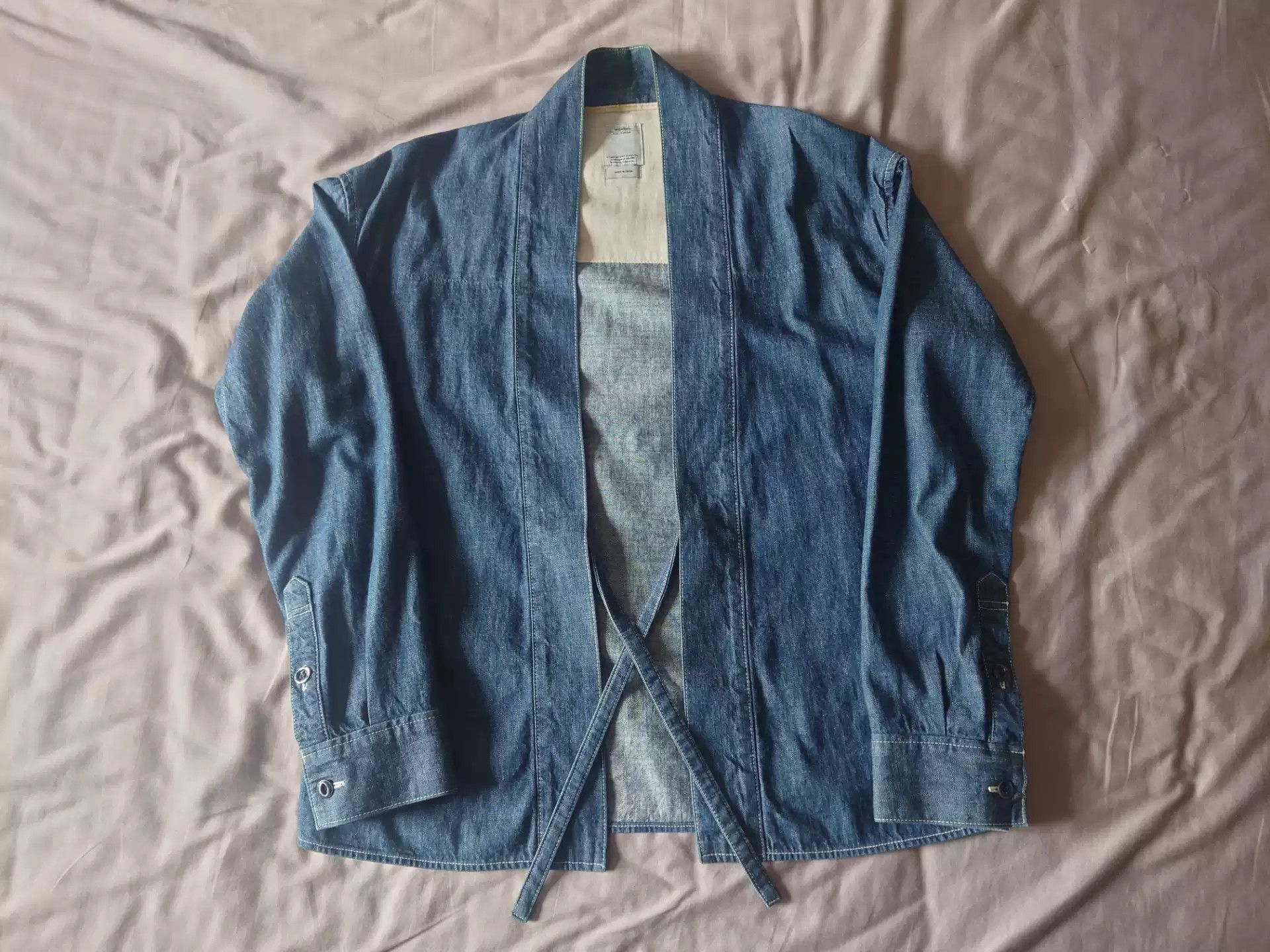 Visvim visvim lhamo shirt indigo denim | Grailed