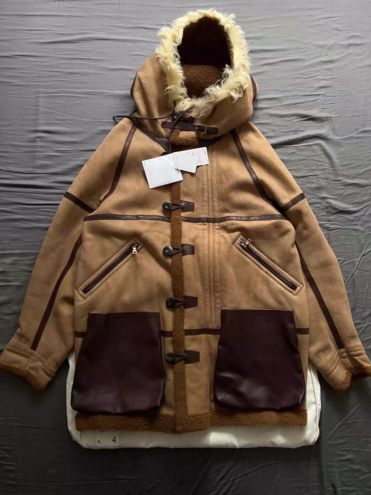 Visvim VISVIM 18AW HUDSON JKT IT (VEG SHRLING) | Grailed