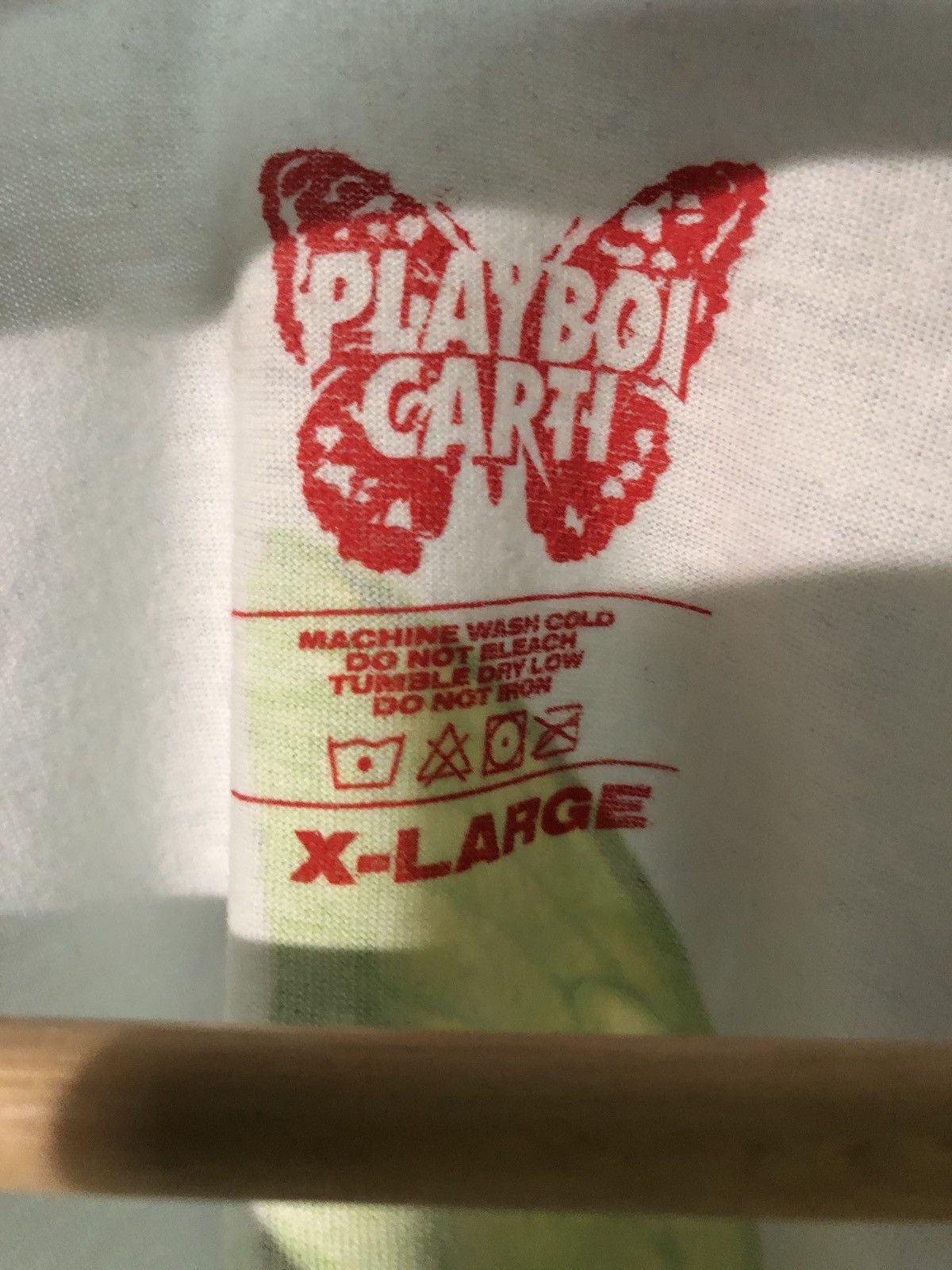 Playboi Carti Playboi Carti butterfly tour shirt | Grailed