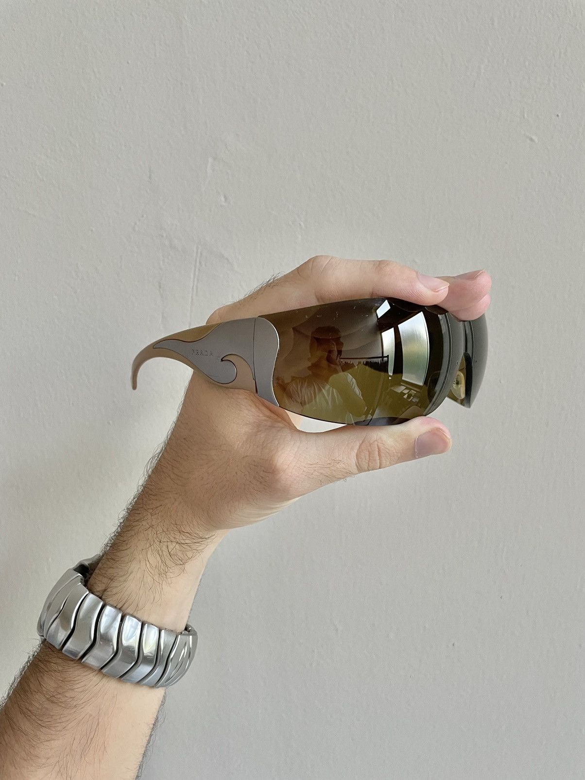 Vintage SS04 Visor vintage shield mask archive Sunglasses ski flames ...