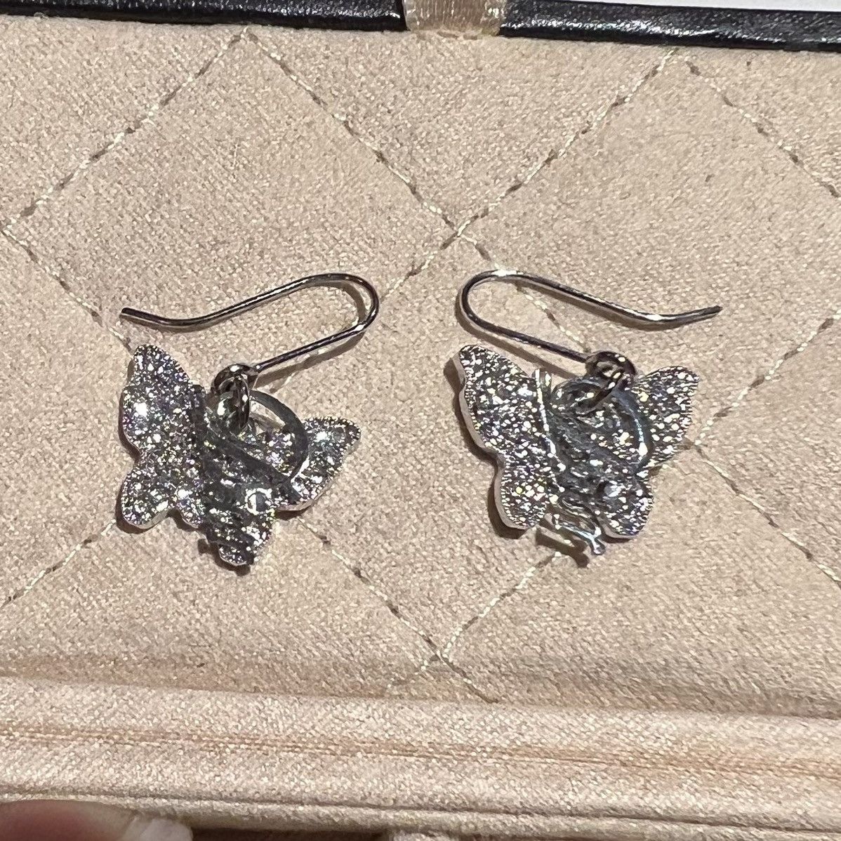 Dior Dior Crystal Butterfly Earrings | Grailed