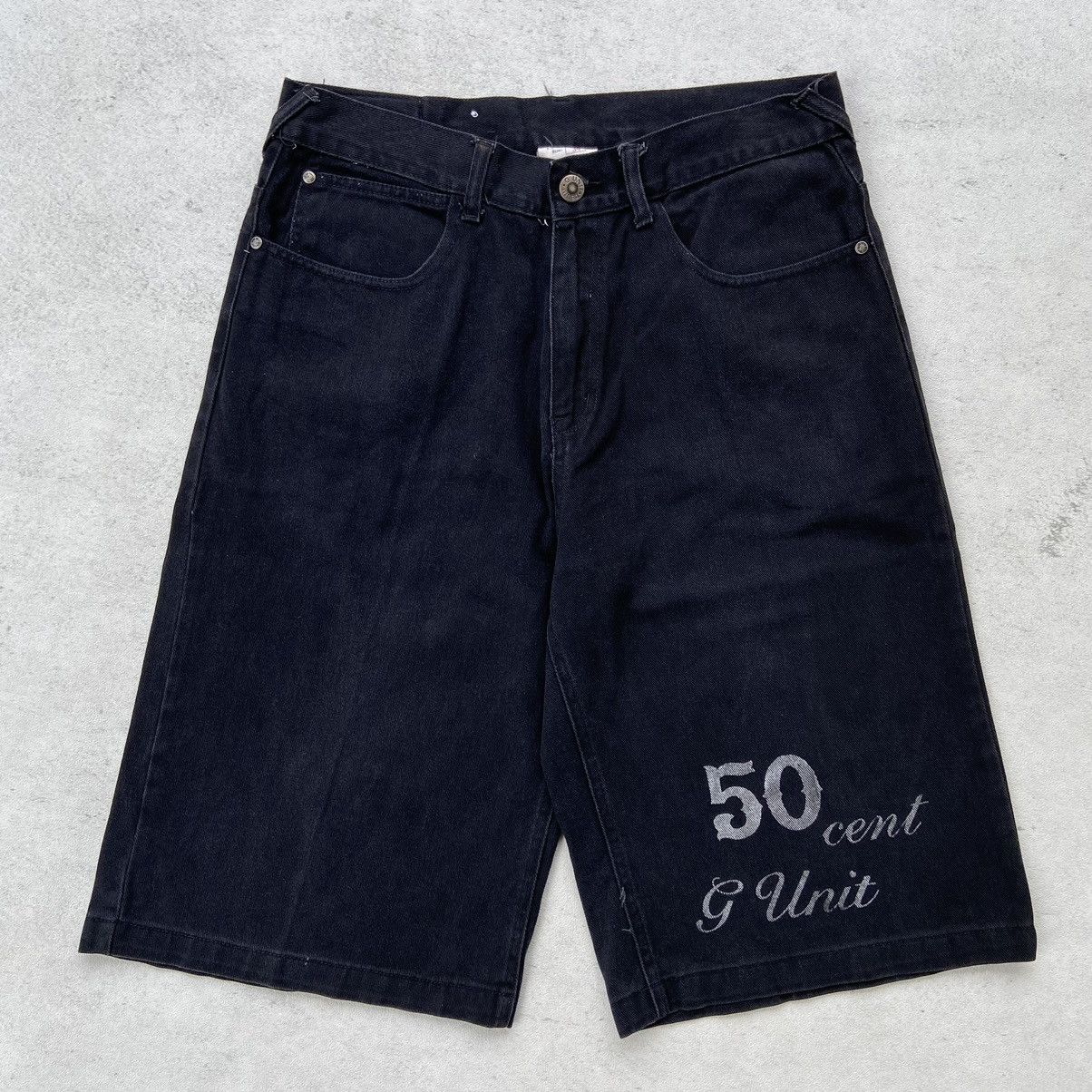 50 Cent × G-Unit × Vintage 💥Rare💥 Vintage Jorts 50 Cent x G unit | Grailed