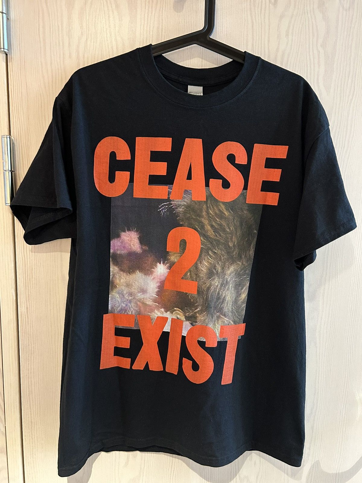 Band Tees × Drain Gang Varg2tm CEASE 2 EXIST T-Shirt | Grailed