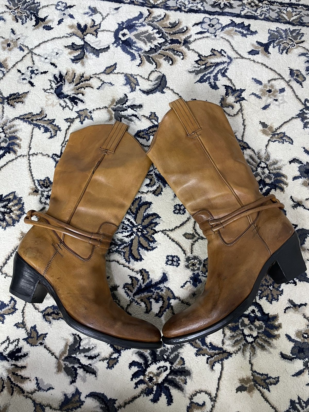 Gucci × Tom Ford Gucci By Tom Ford SS04 Western Cowboy Boots | Grailed