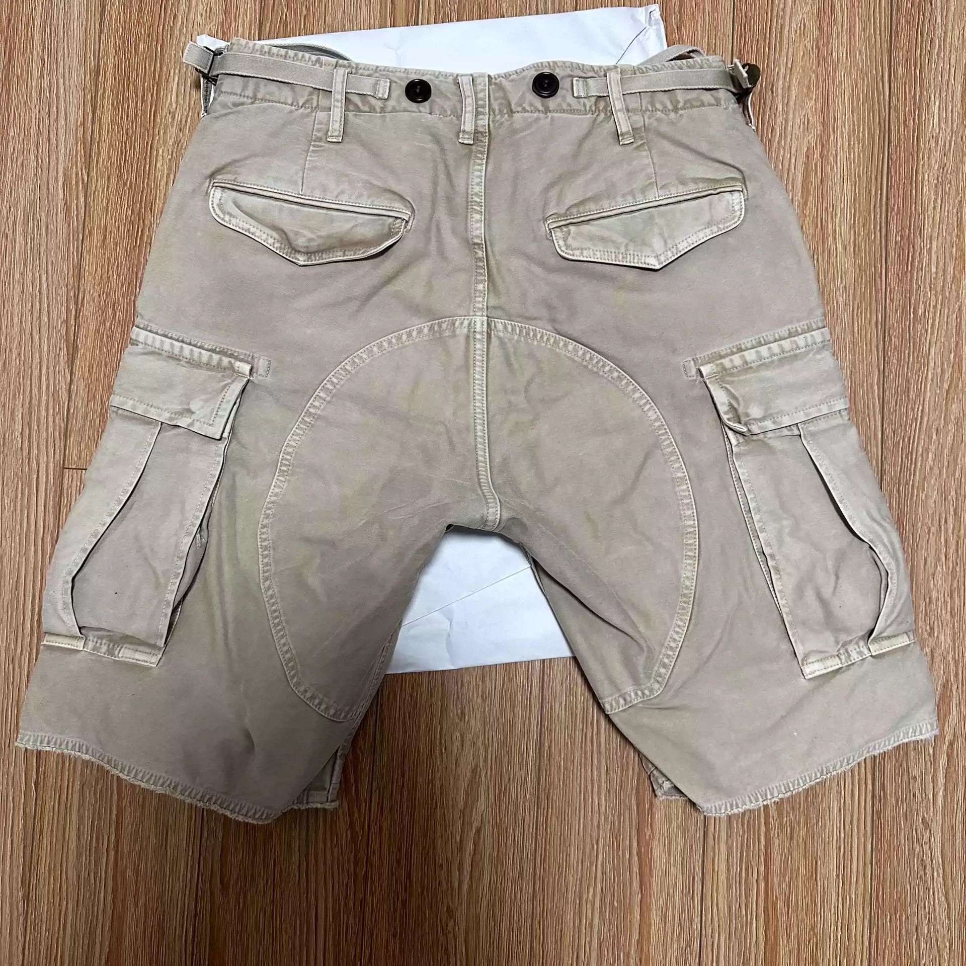 Visvim Visvim eiger sanction shorts khaki size 1 | Grailed