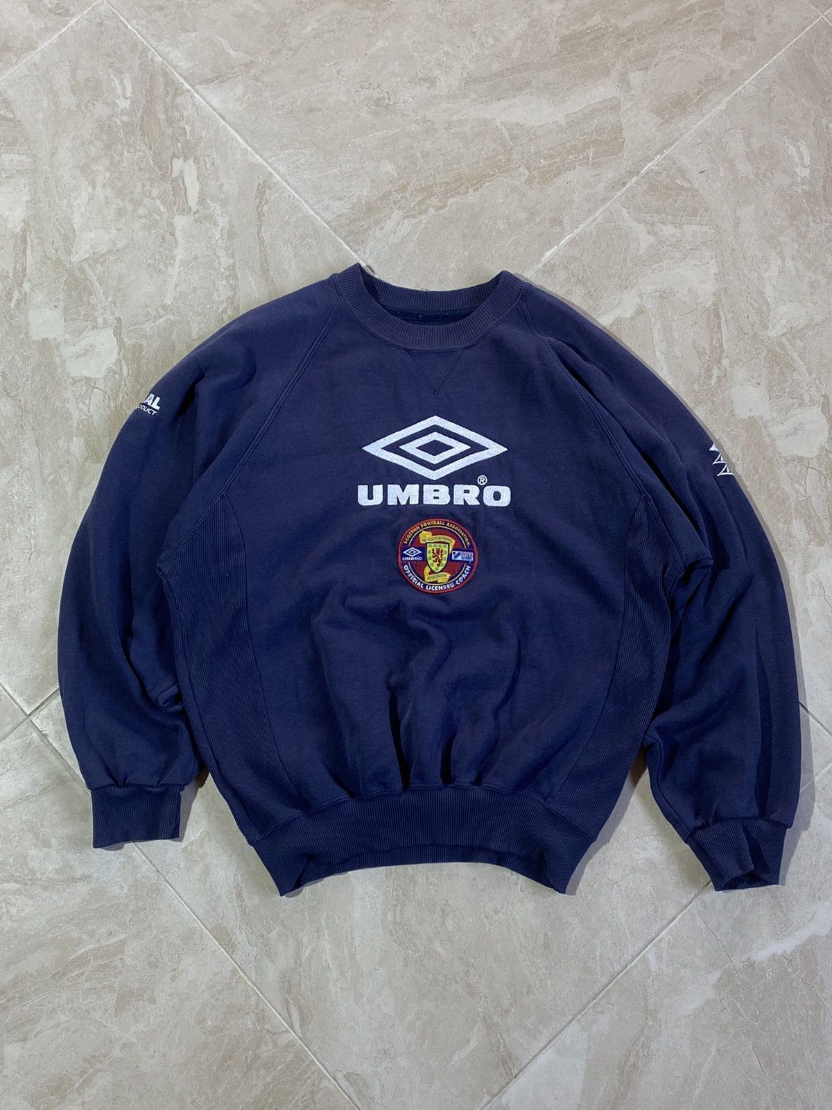 Umbro × Vintage Vintage 90’s Umbro Scotland oversized sweatshirt | Grailed