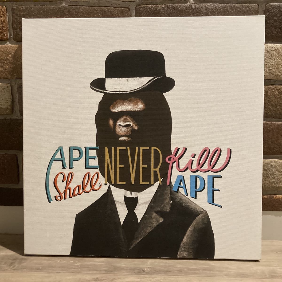 Bape 2013 BAPE Canvas Art a bathing ape NIGO NW20th Anniversary | Grailed