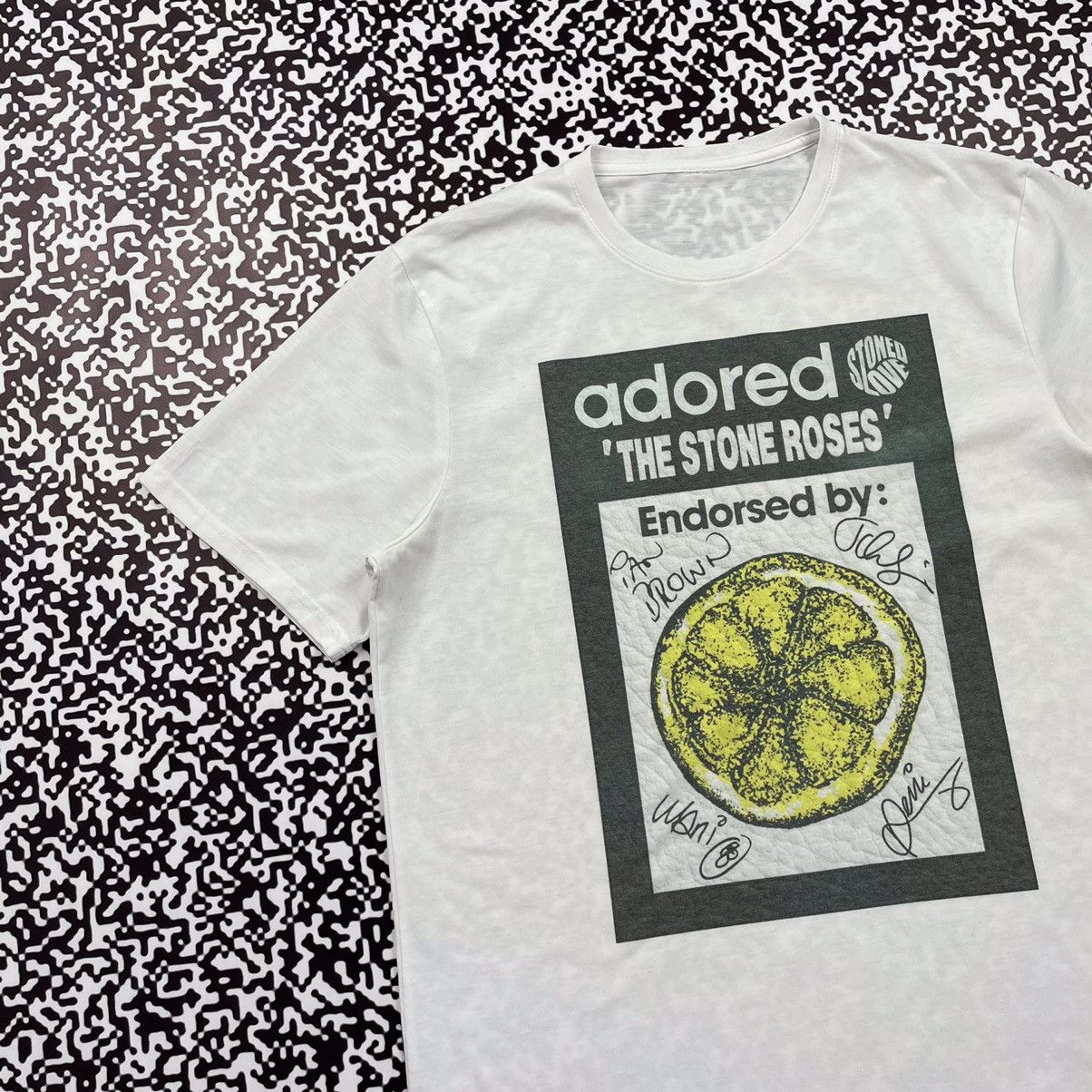 Vintage Vintage Y2K The Stone Roses Adored Band Rock T-shirt Style ...