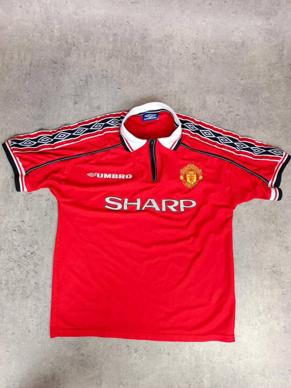 Vintage Vintage Umbro Manchester United Sharp Jersey | Grailed