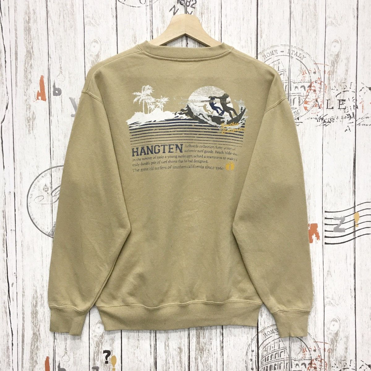 Vintage Vintage Hang Ten Big Print Surfing&Small Logo Embroidery | Grailed