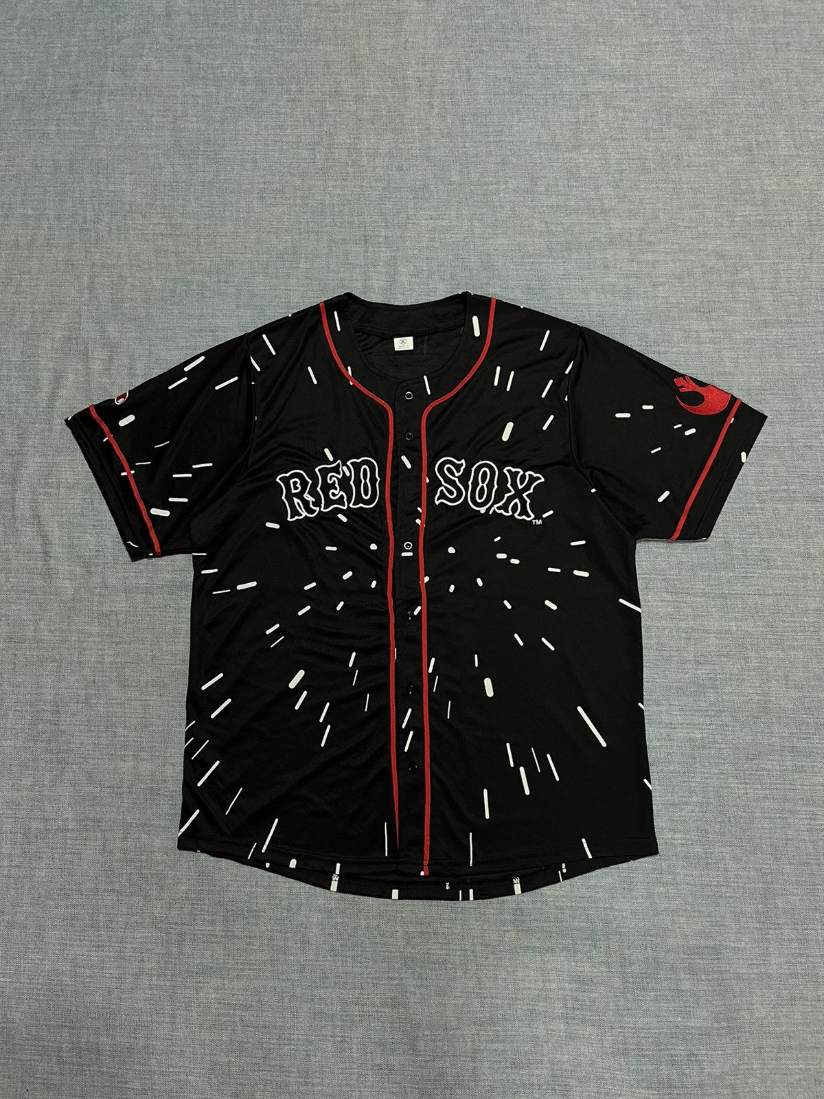 MLB × Star Wars Red Sox Star Wars Jersey Theme Night Promotion at ...