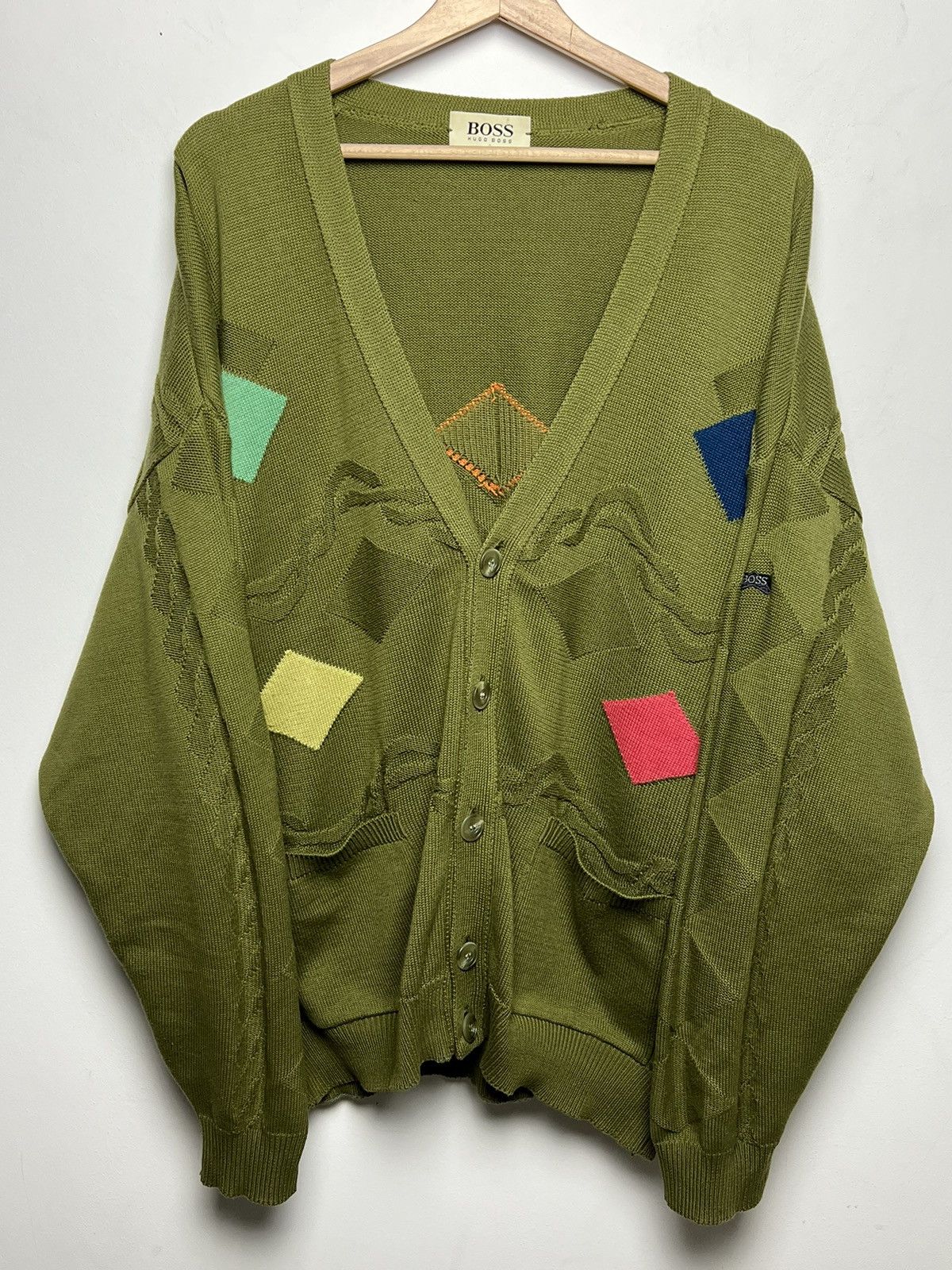 Avant Garde × Hugo Boss × Vintage hugo boss archive cardigan vintage ...