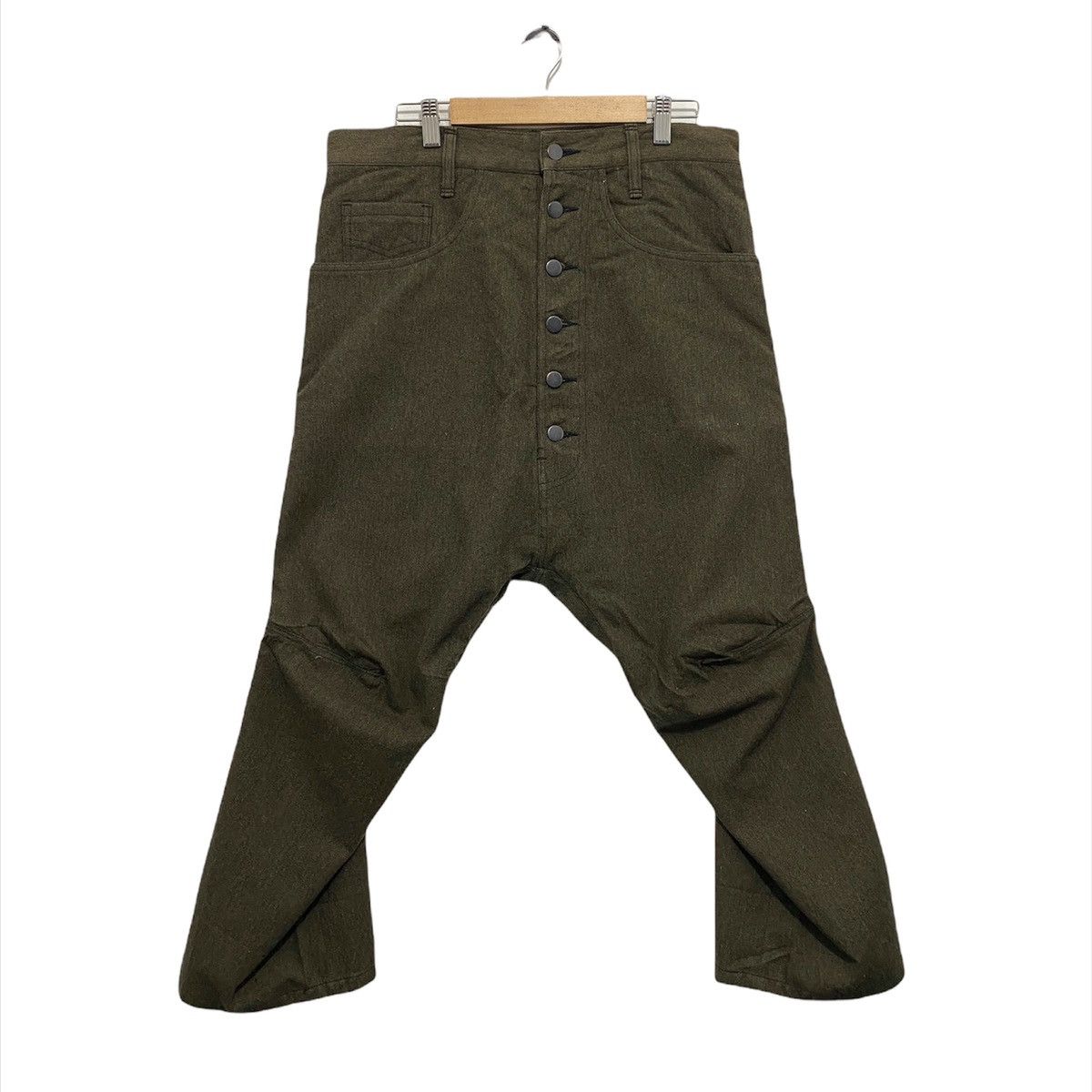 Christopher Nemeth × Designer Christopher Nemeth Twisted Leg Cropped ...