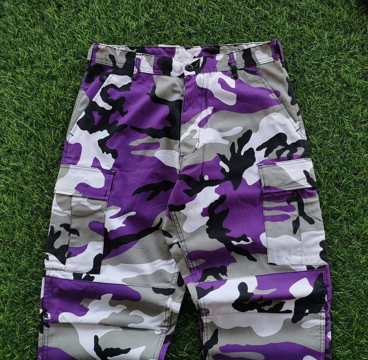 Military Rotcho Purple Camo Cargo Pants | Grailed