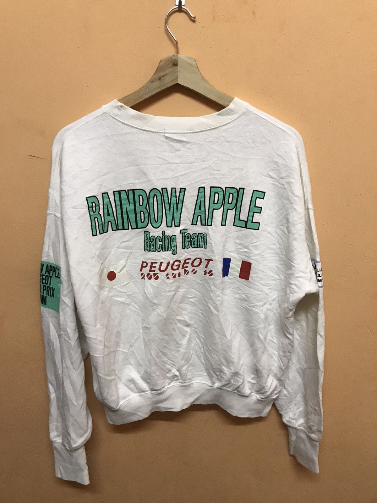 Vintage ‼️VTG MOTORSPORT RAINBOW APPLE RACING TEAM‼️ | Grailed