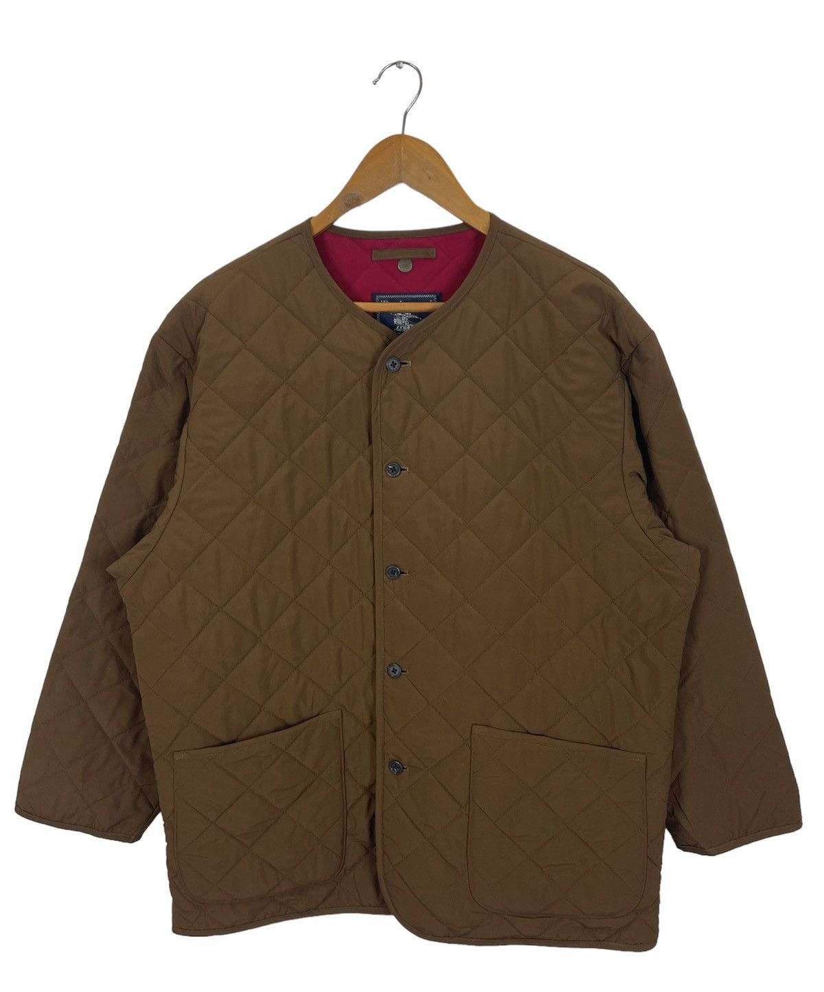 Burberry × Vintage BURBERRY QUILTED NICE DESIGN JACKET | Grailed