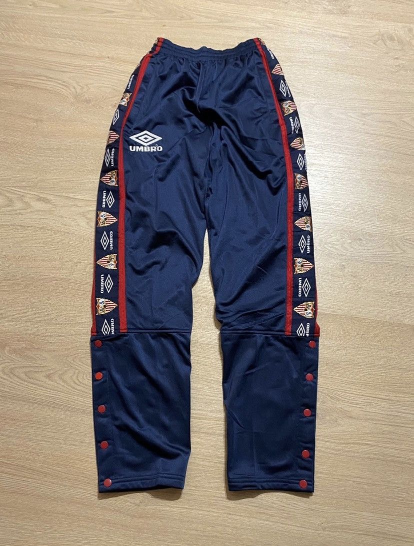 Umbro × Vintage Vintage 90’s Umbro FC Sevilla Training Soccer Football ...