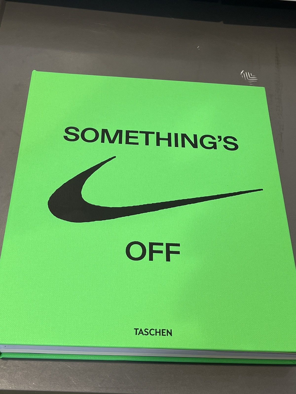 Nike × Virgil Abloh ICONS By Virgil Abloh Nike Something’s Off Book ...