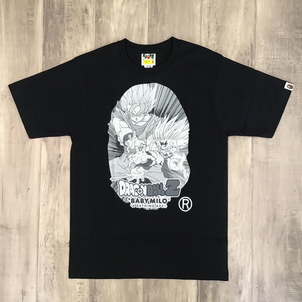 Bape BAPE × Dragon Ball Z BIG APE HEAD T-shirt Black | Grailed