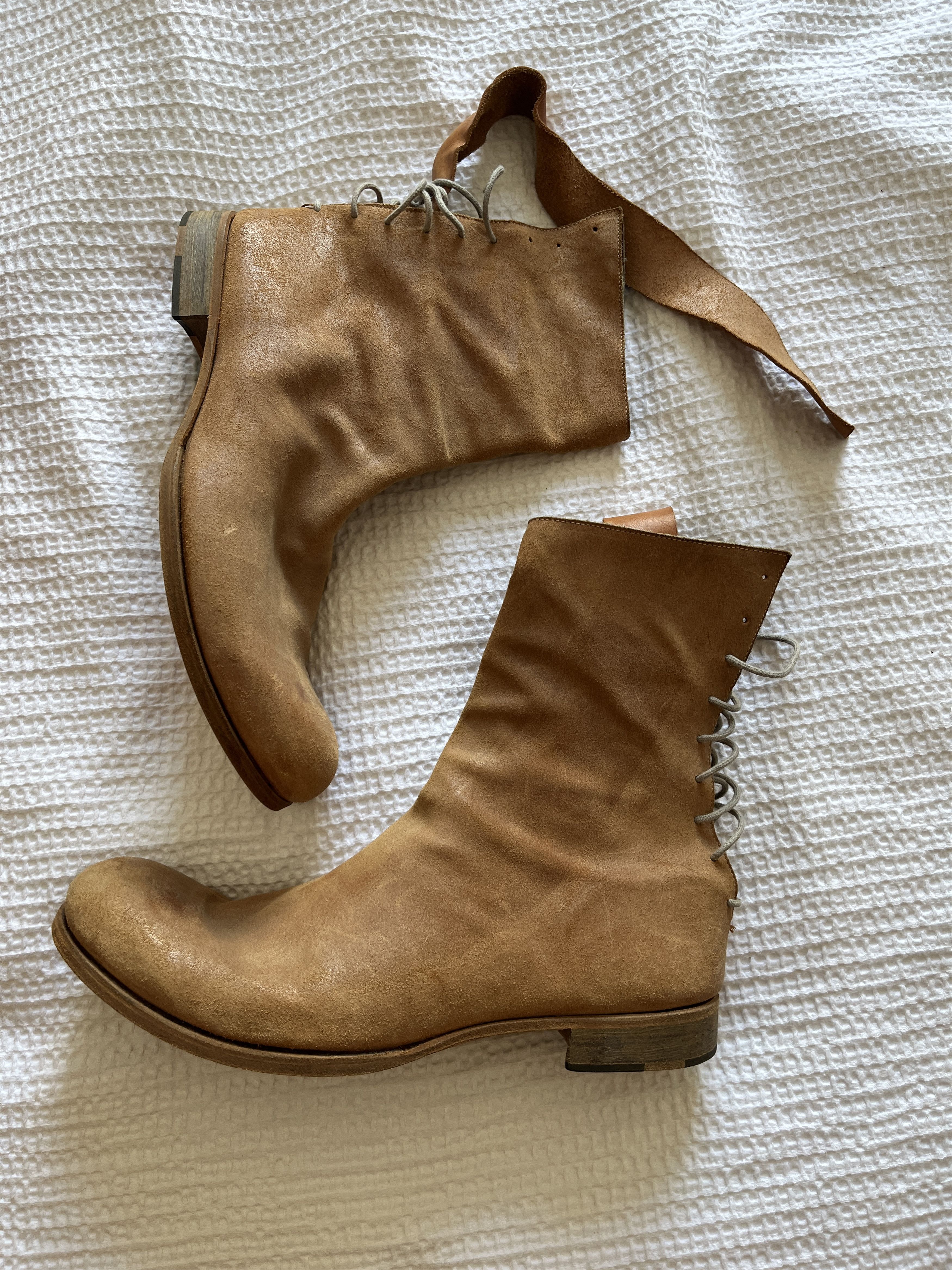 Ma+ MA+ Buffalo Leather Boots | Grailed