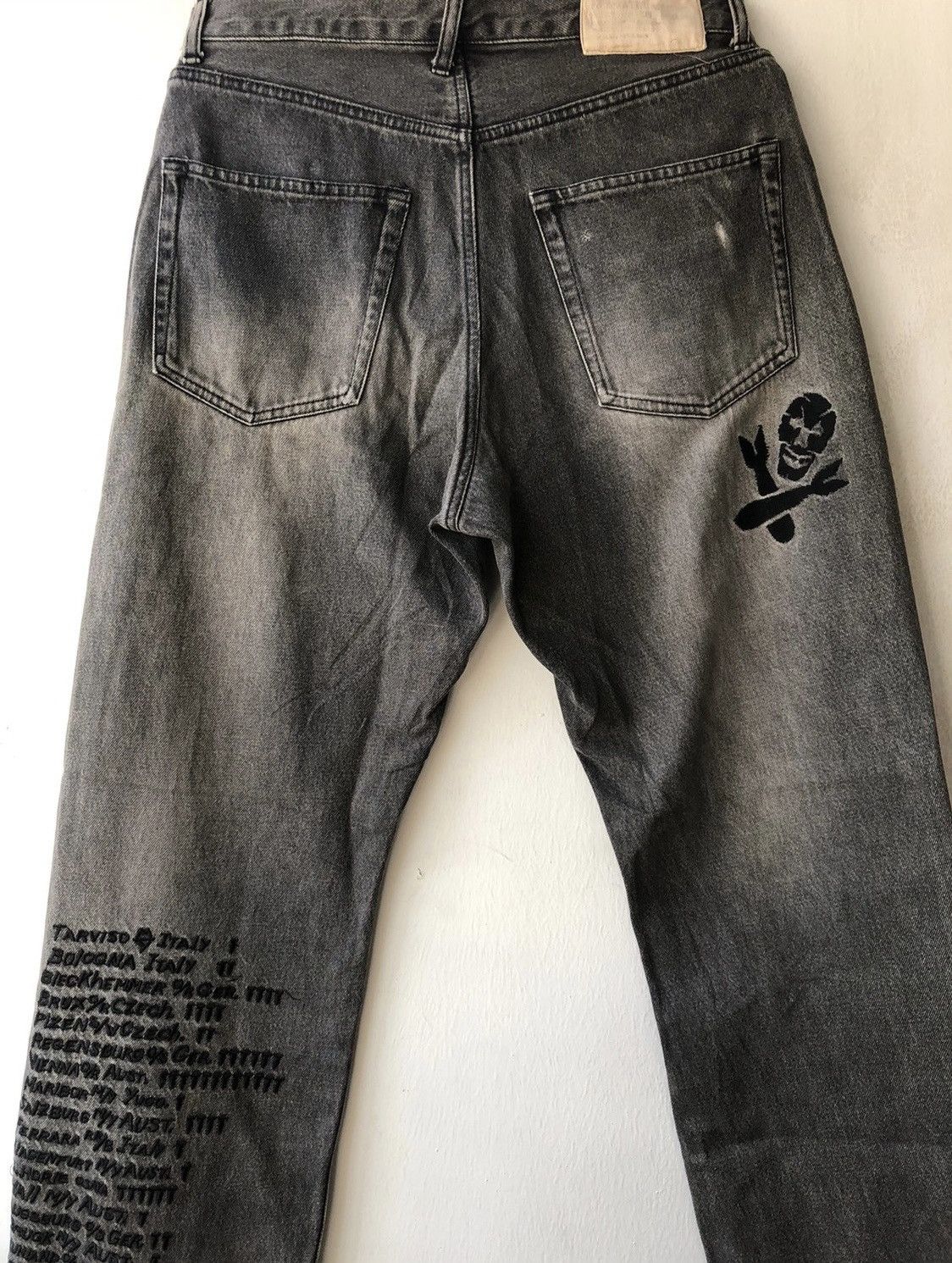 Beauty Beast × If Six Was Nine × PPFM Vintage PPFM Skulls Wording Punk ...
