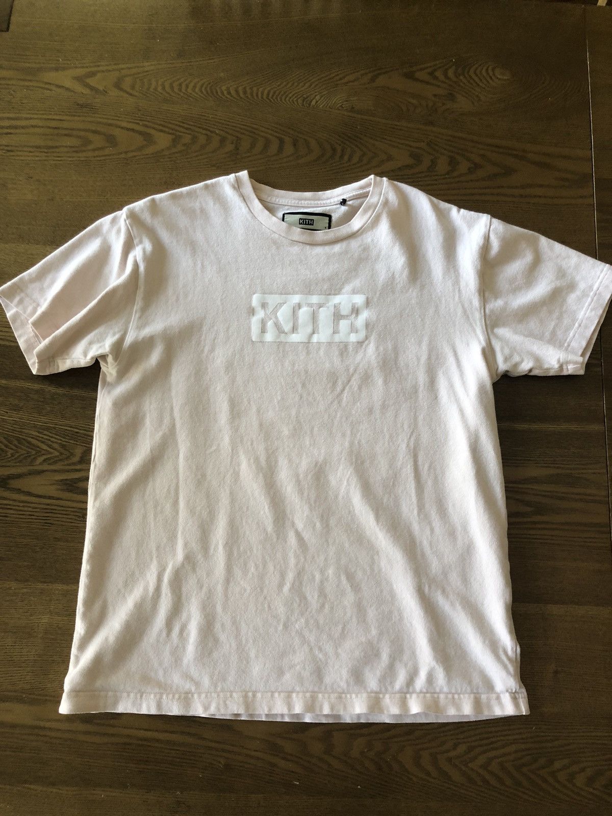 Kith Kith Classic Pink Logo Tee | Grailed