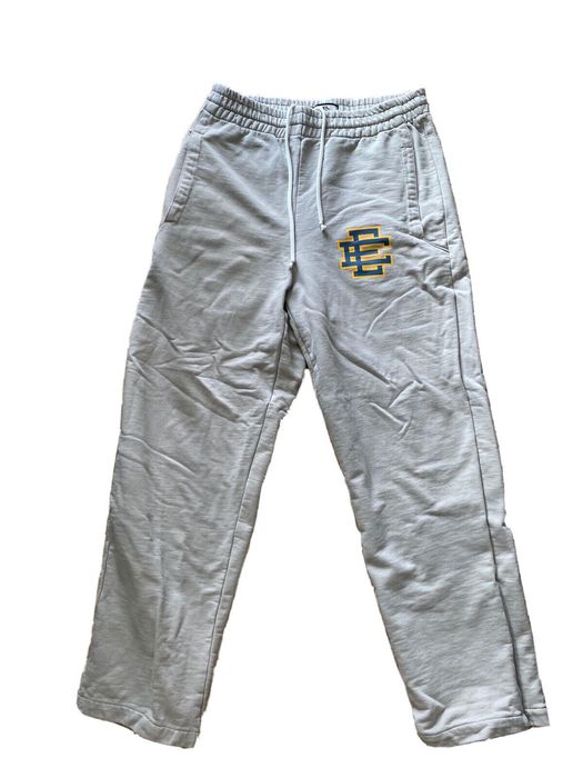 Eric Emanuel Eric Emanuel EE Basic Straight Leg Logo Sweatpants Sz L ...