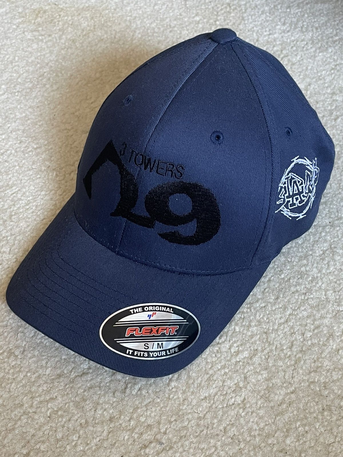 Drain Gang × Streetwear × Vintage D9 3 Towers Flexfit Hat BLADEE | Grailed