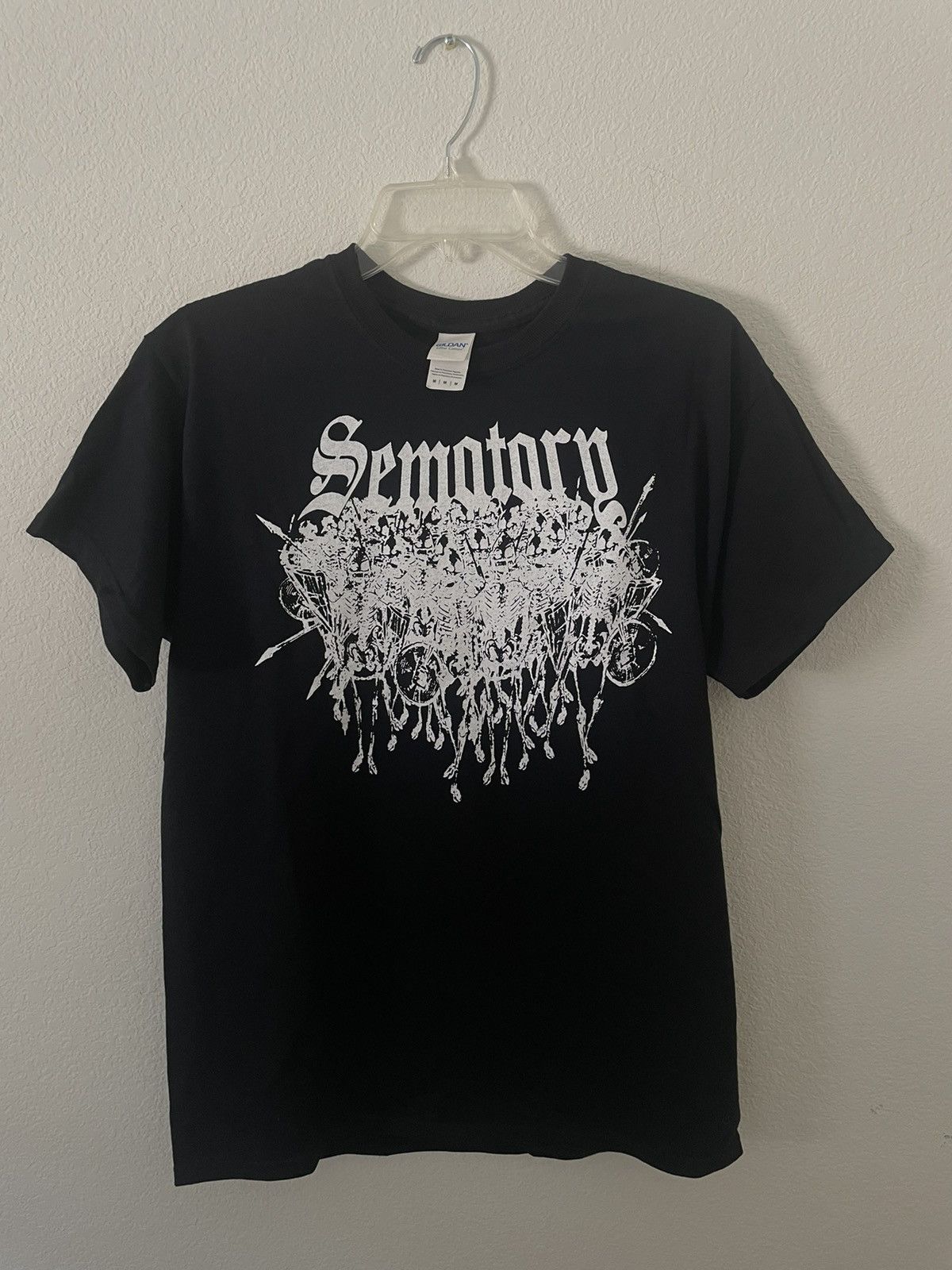 Drain Gang × Haunted Mound × Vintage 1st Edition Sematary Skelton Shirt ...