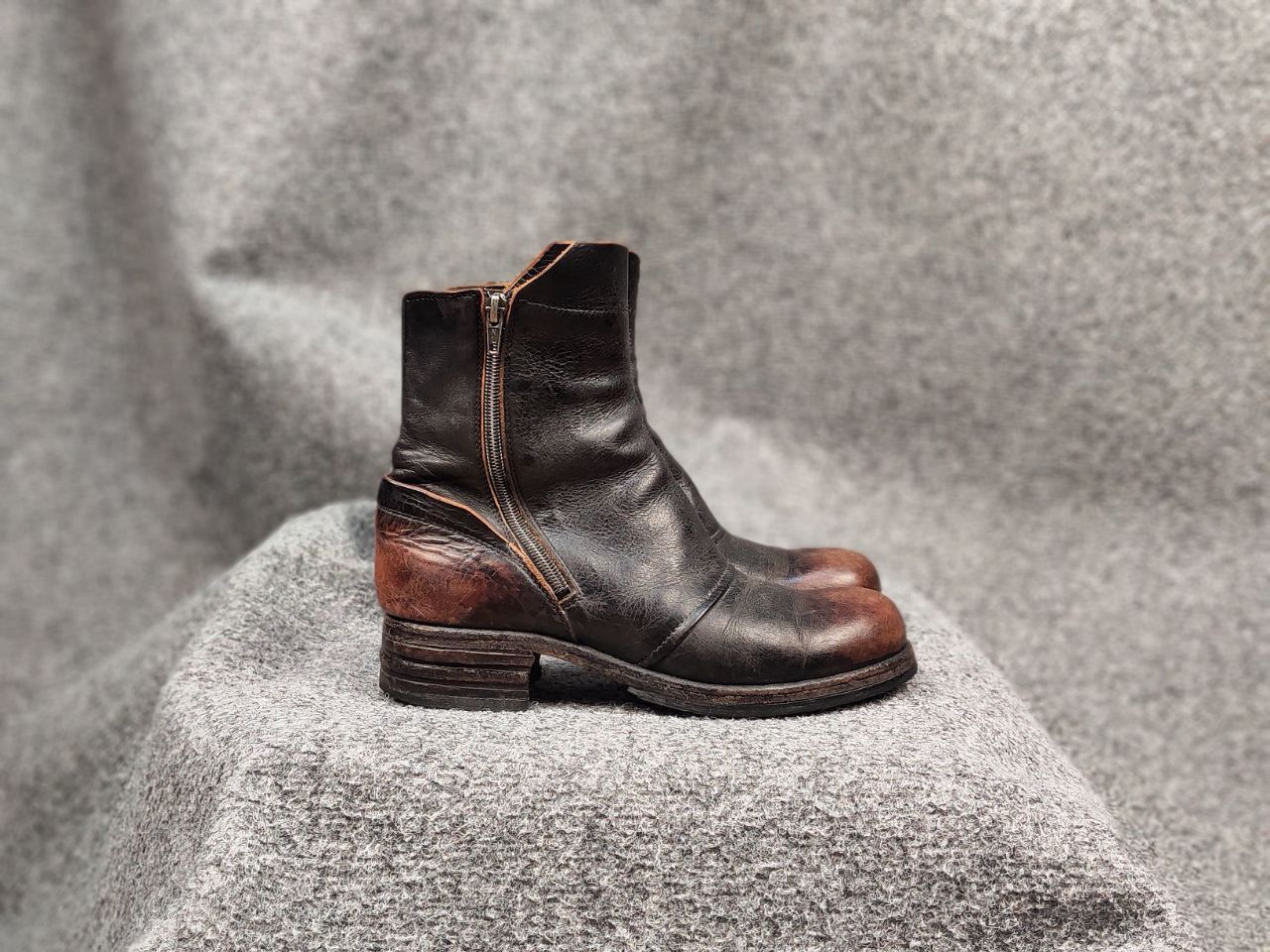 Avant Garde × Designer × Shoto Shoto Handcrafted Italian Leather Heeled ...