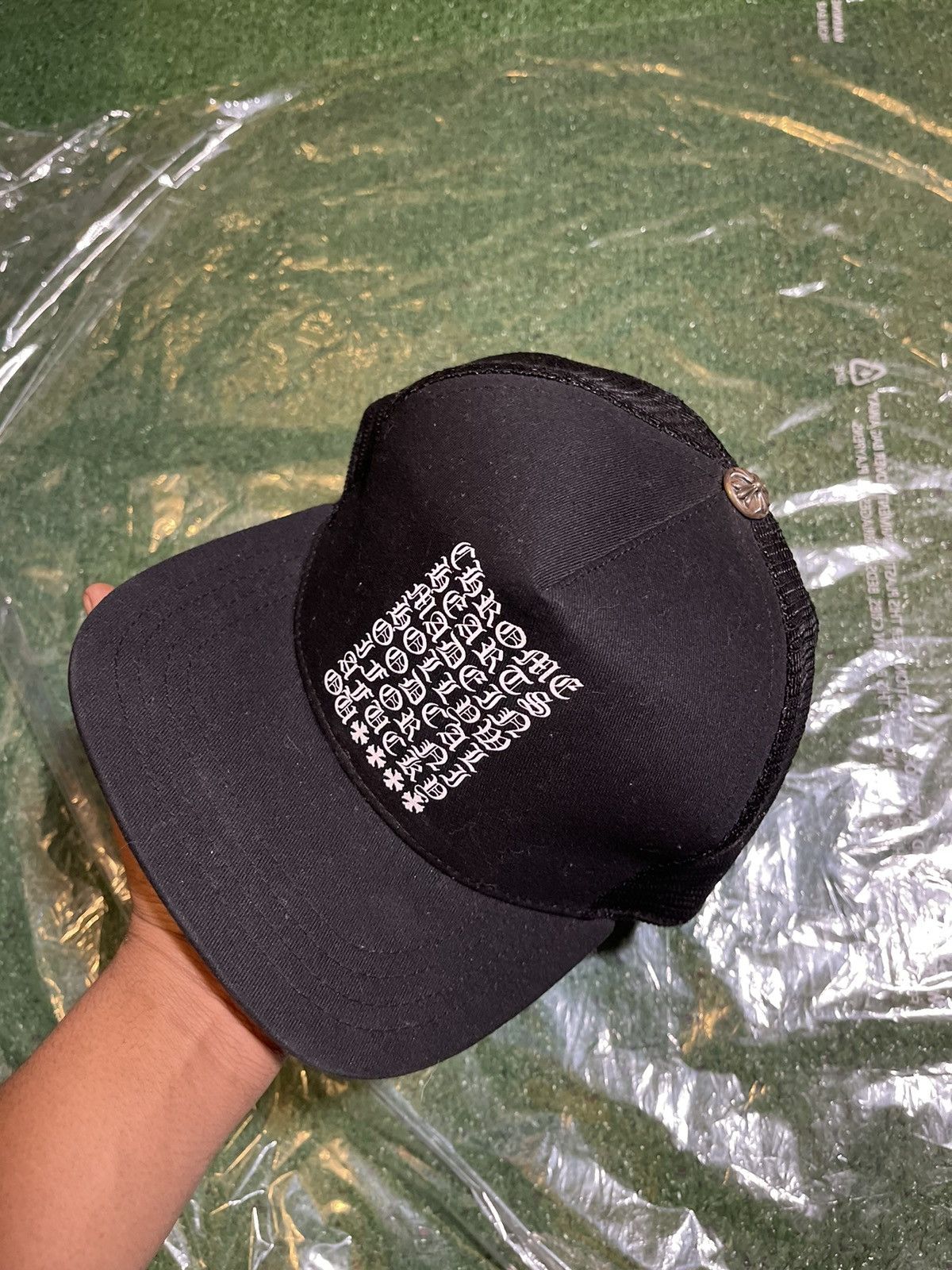 Chrome Hearts Chrome hearts eye chart hat | Grailed