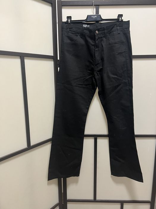 Celine RARE - FW20 Black Dylan Flared Jeans 33 | Grailed