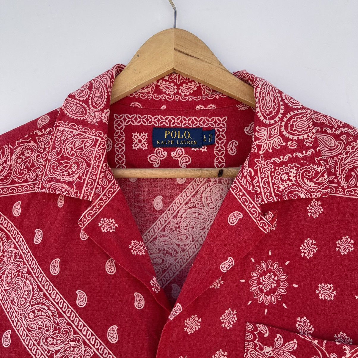 Polo Ralph Lauren Rare! Polo Ralph Lauren — men bandana blood red ...