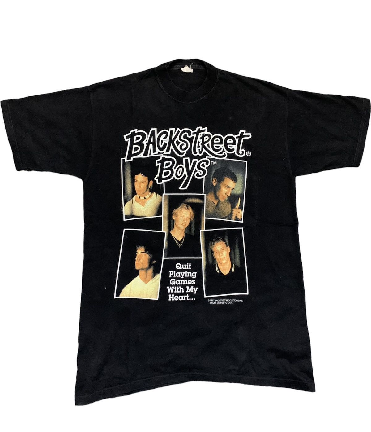 Band Tees × Rock Tees × Vintage Vintage Tees Band 90s 1997 Backstreet ...