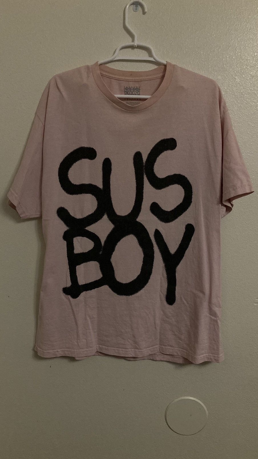 LIL PEEP SusBoy Pink Ribcage Tee | Grailed