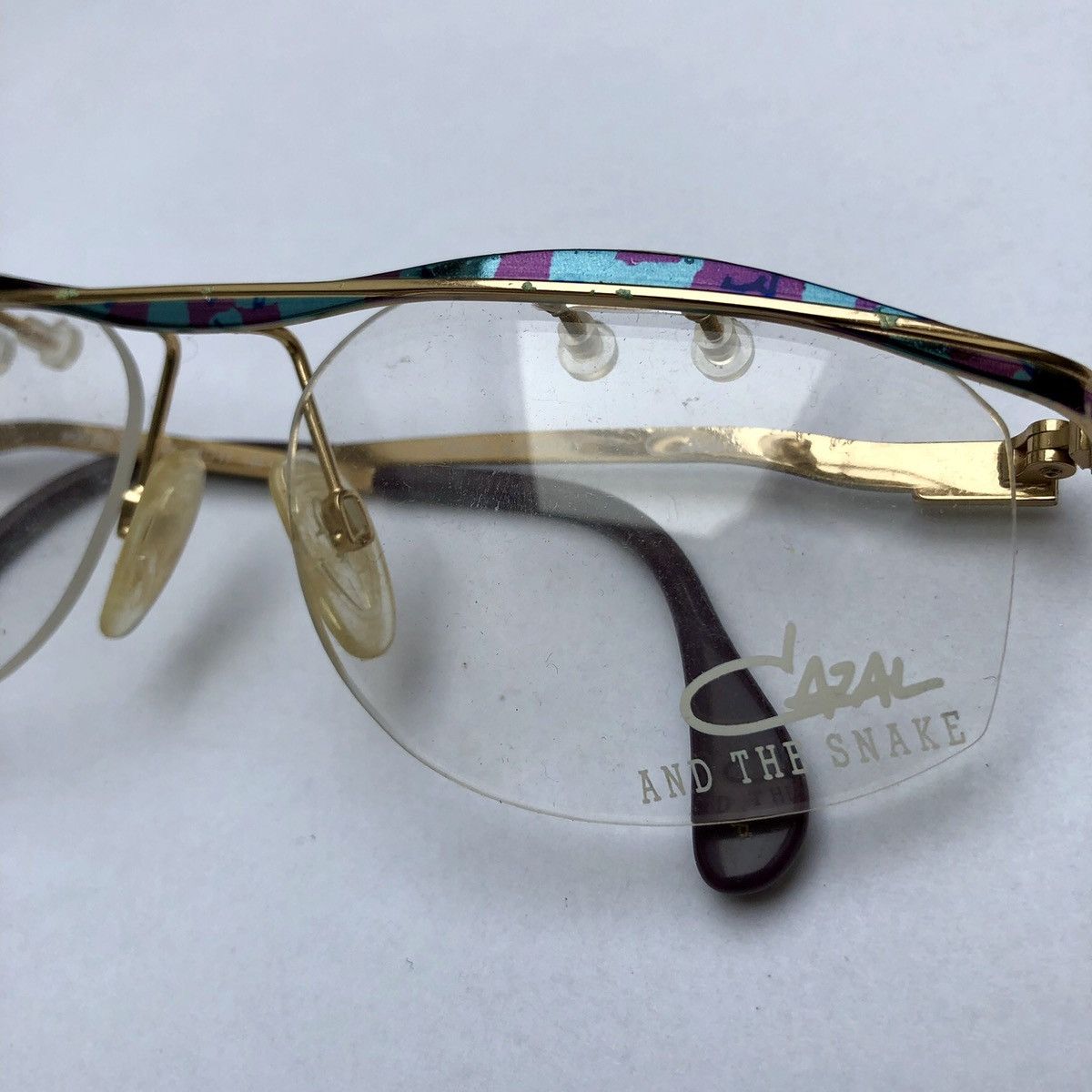 Cazal Vintage Frames Cazal and the Snake mod. 259 col. 424 | Grailed