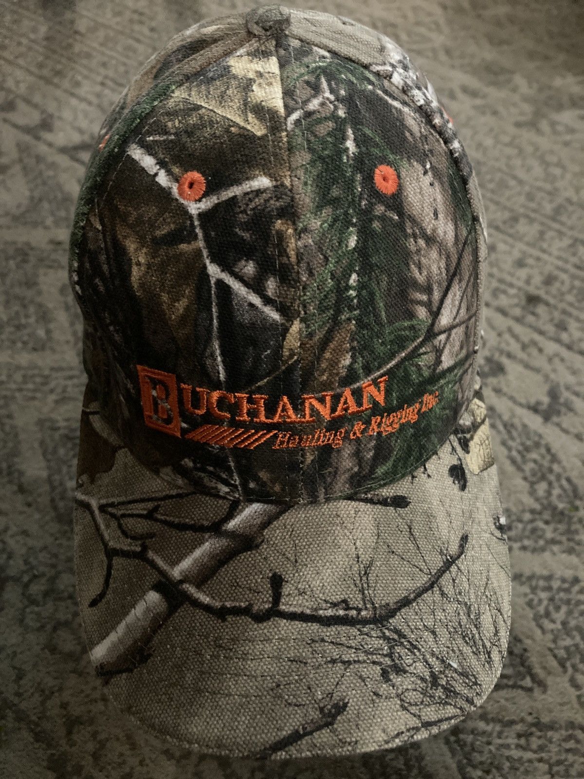 Other Buchanan Hauling Rigging Inc Camo Strapback Hat Cap Trucker | Grailed
