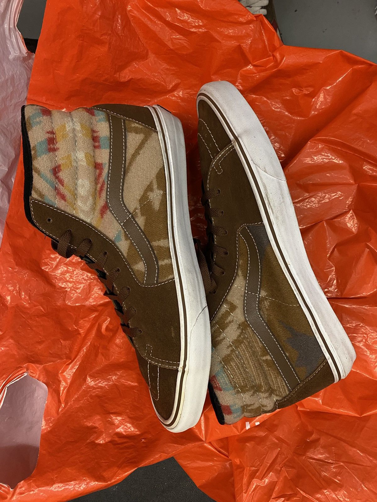 Pendleton × Vans Vans x Pendleton SK8 HI SAMPLES | Grailed