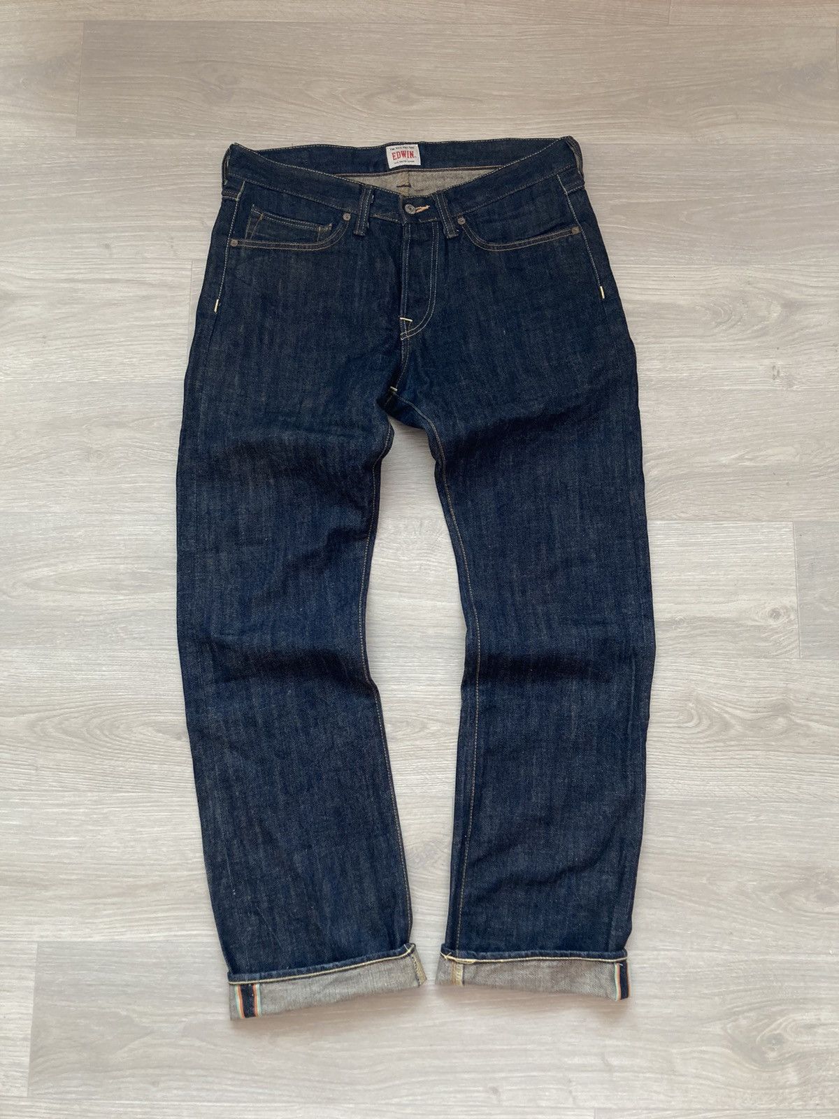 Edwin × Vintage Edwin Jeans Vintage Japanese Denim Selvedge | Grailed