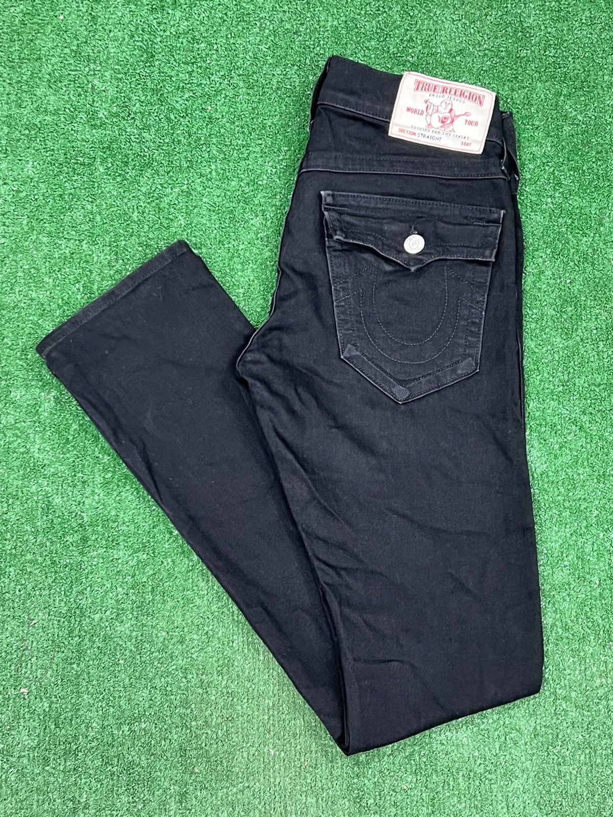 True Religion World Tour Ricky Relaxed Straight Jeans | Grailed